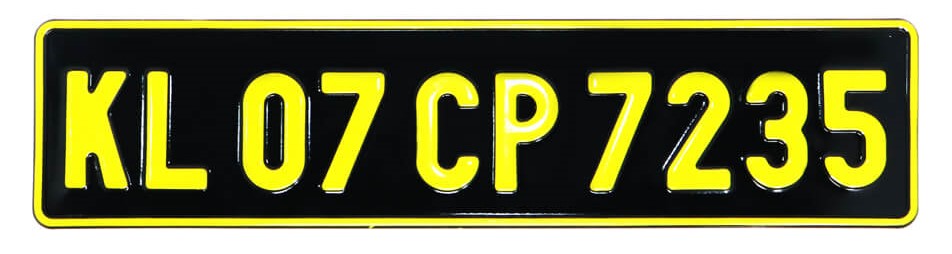 Different Types of Vehicle Number Plates in India: A Complete Guide ...