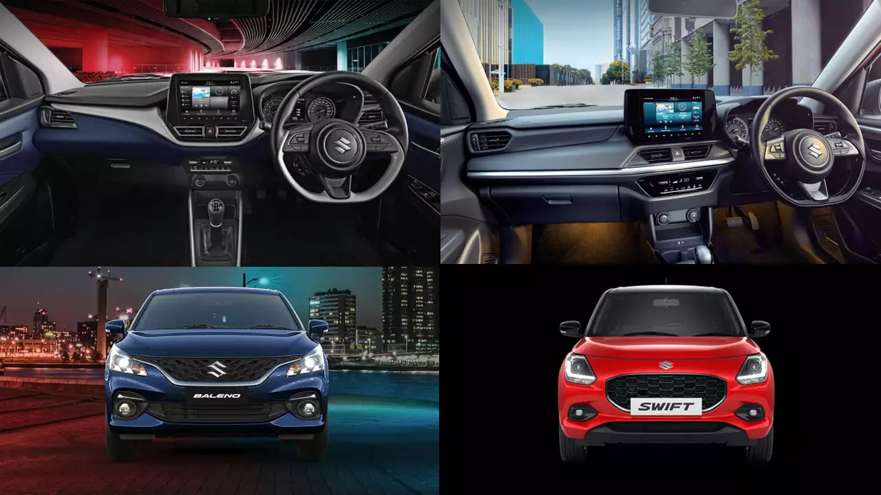 New Maruti Suzuki Swift vs Baleno: Price, Specifications, and Features ...