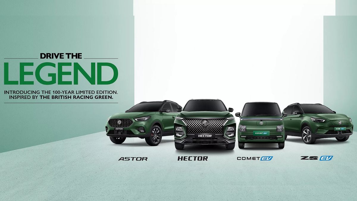 MG 100 year limited edition launched in India -Autonexa