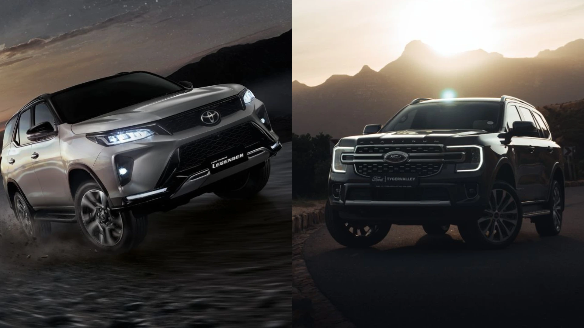 Toyota Fortuner vs Ford Endeavour: The Ultimate SUV Battle -Autonexa