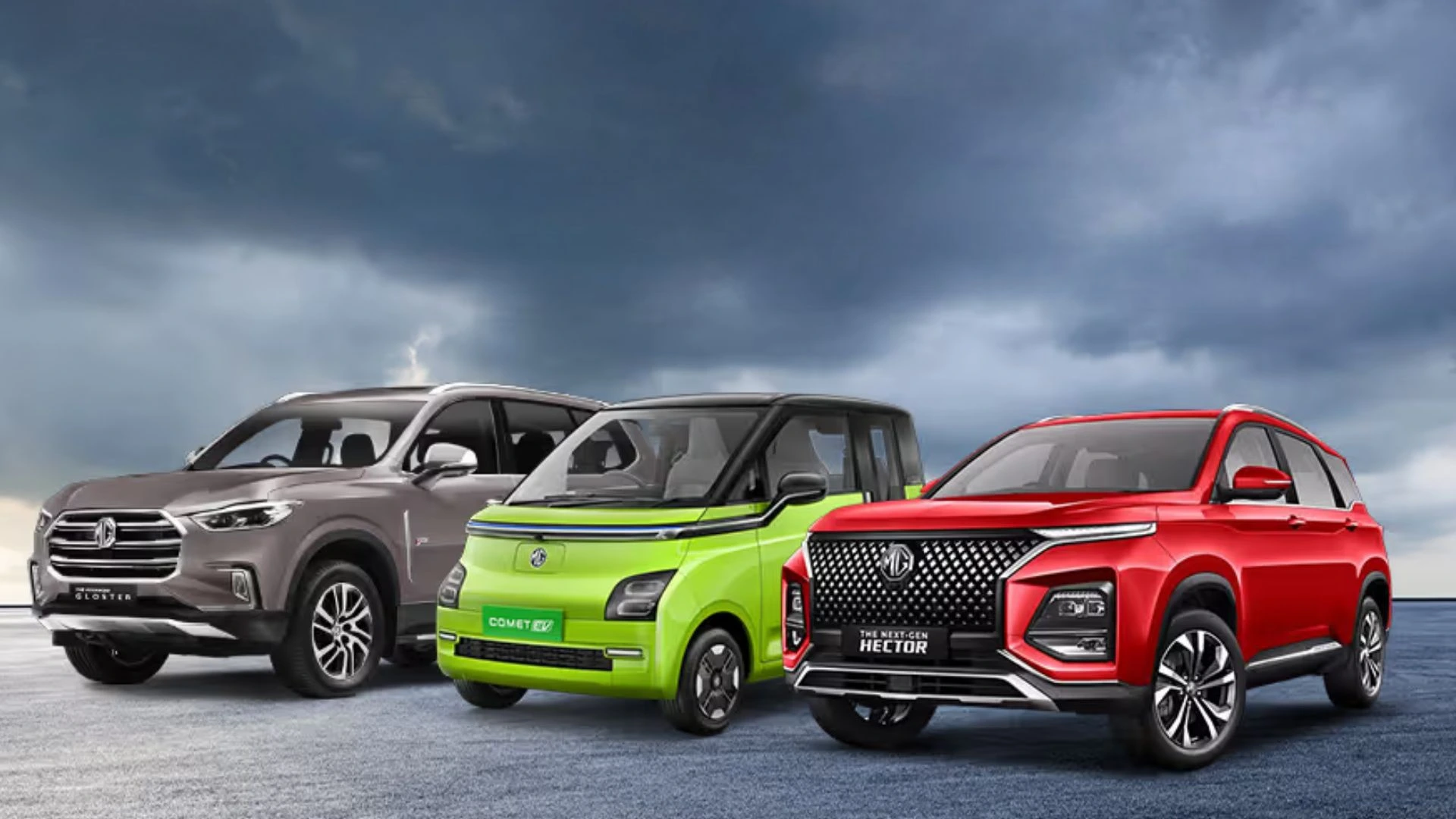MG Hikes Price of Comet EV, Hector, Hector Plus & Gloster -Autonexa