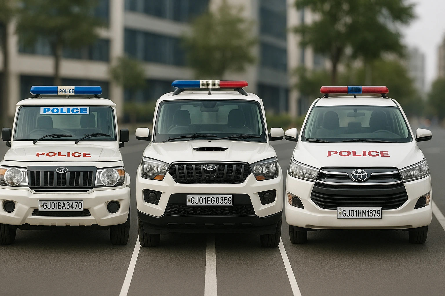 Top 7 Police Cars Used Across India in 2025 -Autonexa