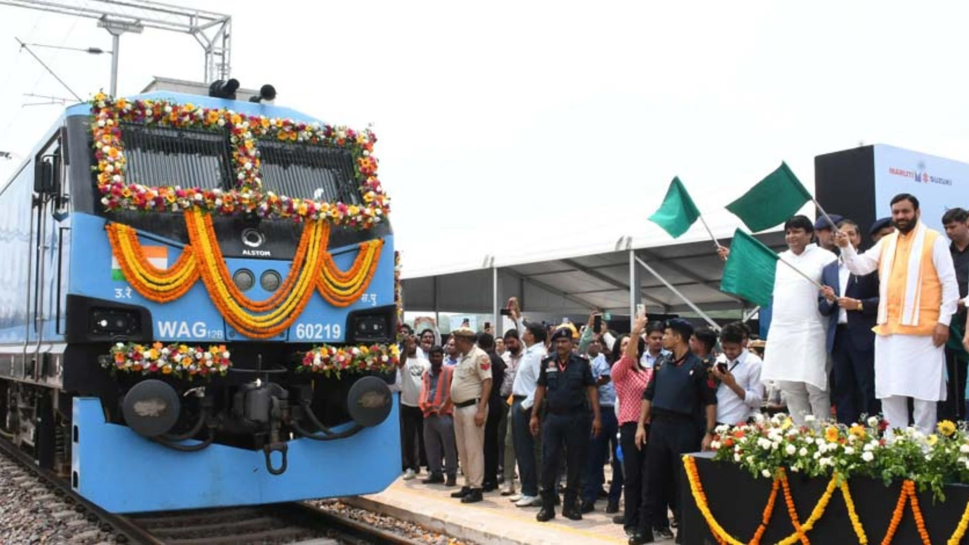 Maruti Suzuki Opens India’s Largest In-Plant Railway Siding at Manesar ...