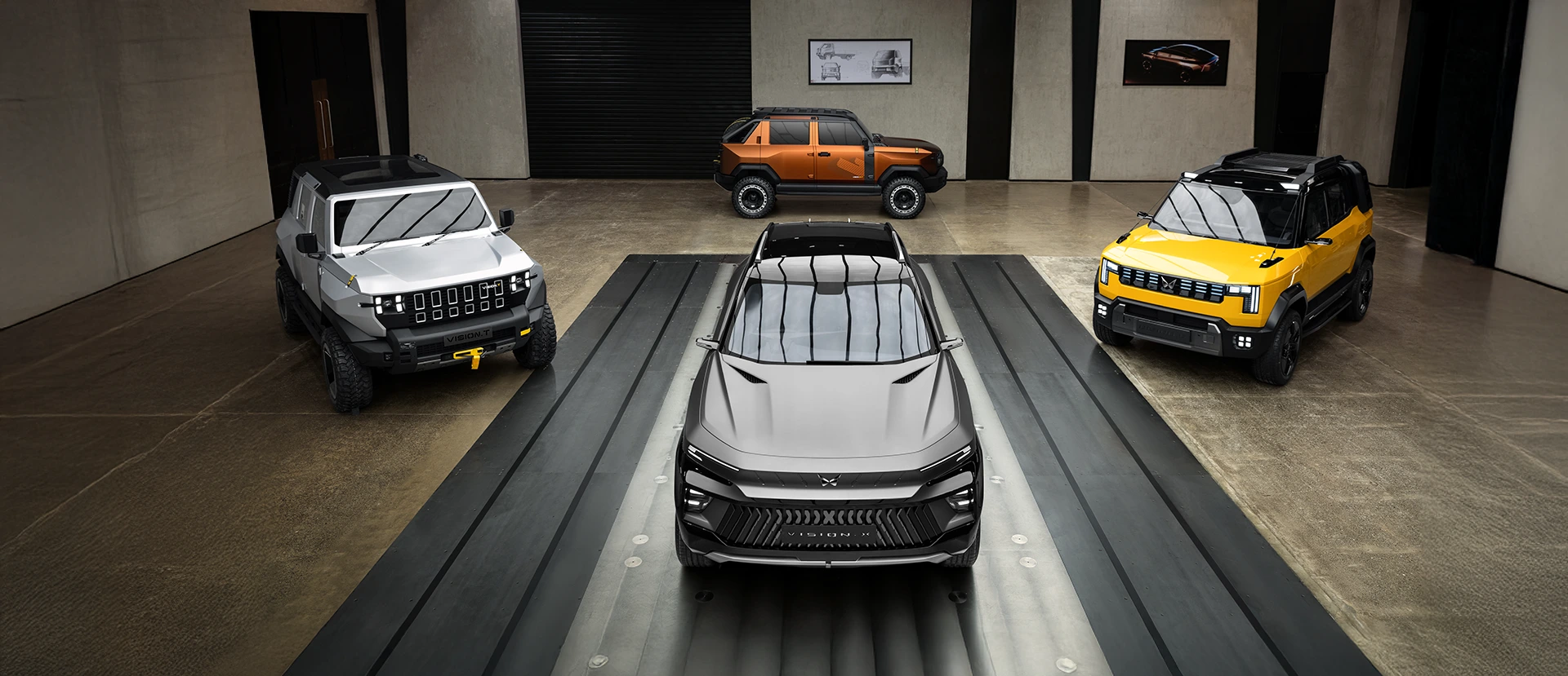 Mahindra Reveals 4 Vision Concepts with Launch Timelines -Autonexa