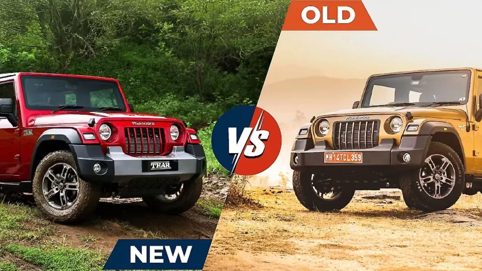 Mahindra Thar Facelift vs Thar: What’s New in 2025 -Autonexa