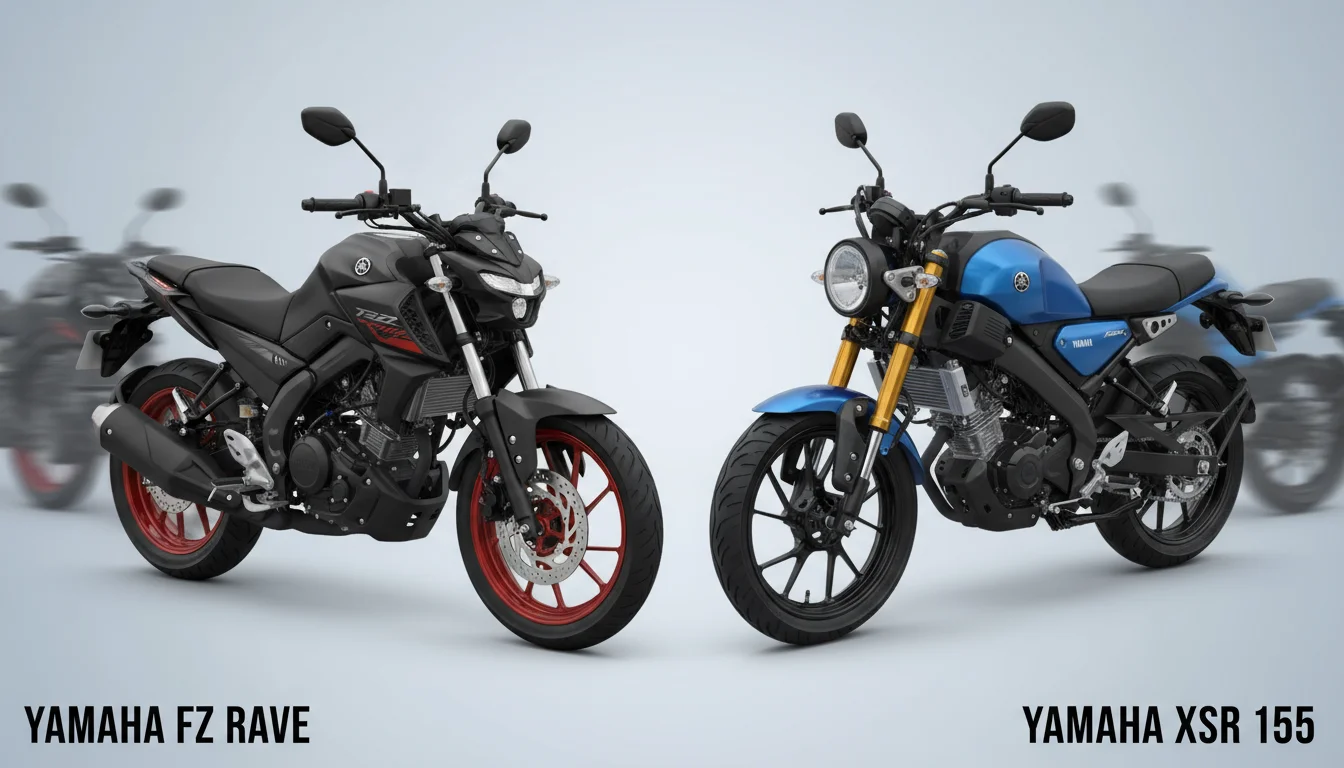 Yamaha FZ Rave and XSR 155 Launched in India with New Features and ...