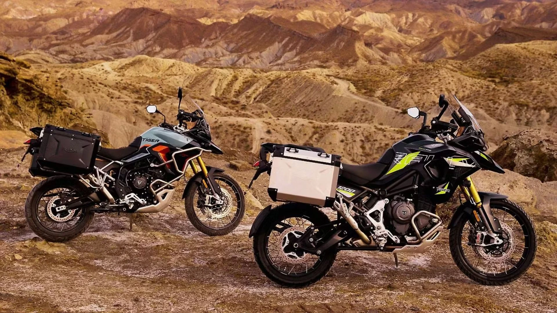 Triumph Tiger Alpine and Desert Editions Revealed -Autonexa