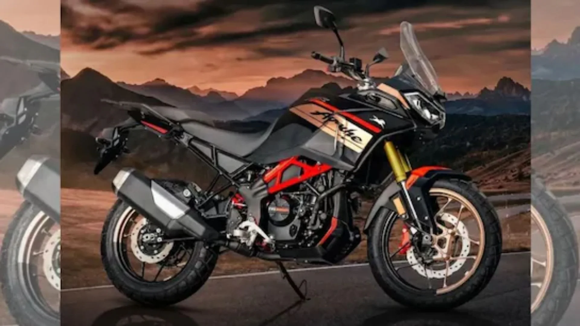 TVS Apache RTX 300 20th Anniversary Edition Unveiled -Autonexa