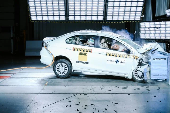 Maruti Suzuki Ciaz Bags 1-Star At Global NCAP Test -Autonexa